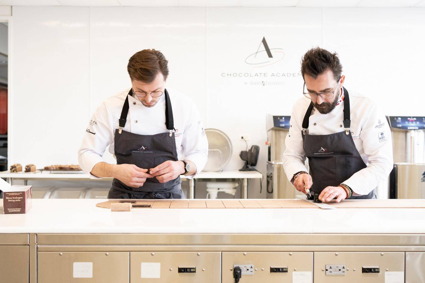 working with chocolate